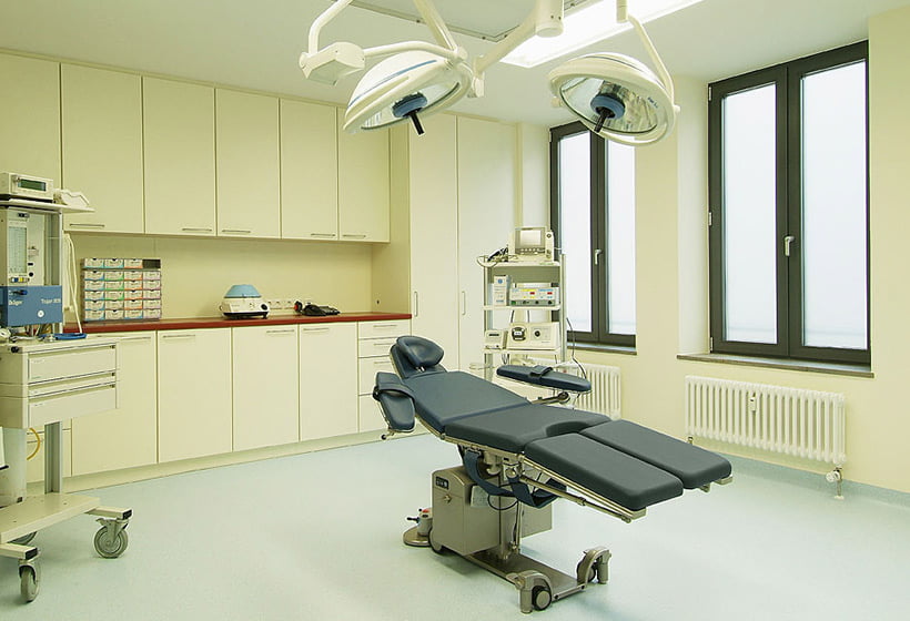 Klinik am Forsterpark: OP-Saal nach modernsten Standards